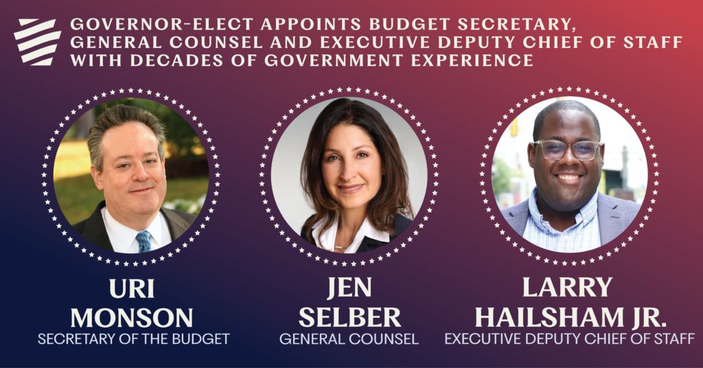 Governor-Elect Josh Shapiro Appoints Budget Secretary, General Counsel ...